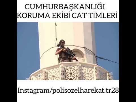 CUMHURBAŞKANLIKI KORUMA EKİP CAT YİMLERİ