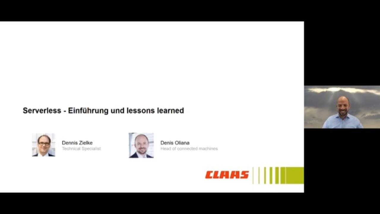 Serverless - Einführung und lessons learned bei CLAAS dem traditionellen | CONLC138 - YouTube
