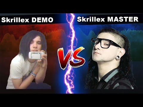 Skrillex Demo VS. Skrillex Master (Secrets Revealed!!!) - YouTube