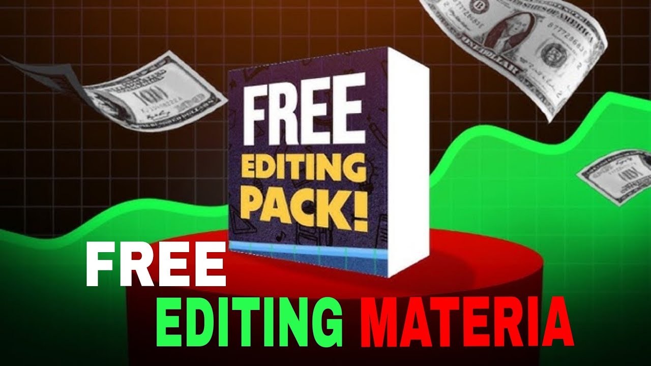 how to download free editing materials for YouTube videos - YouTube