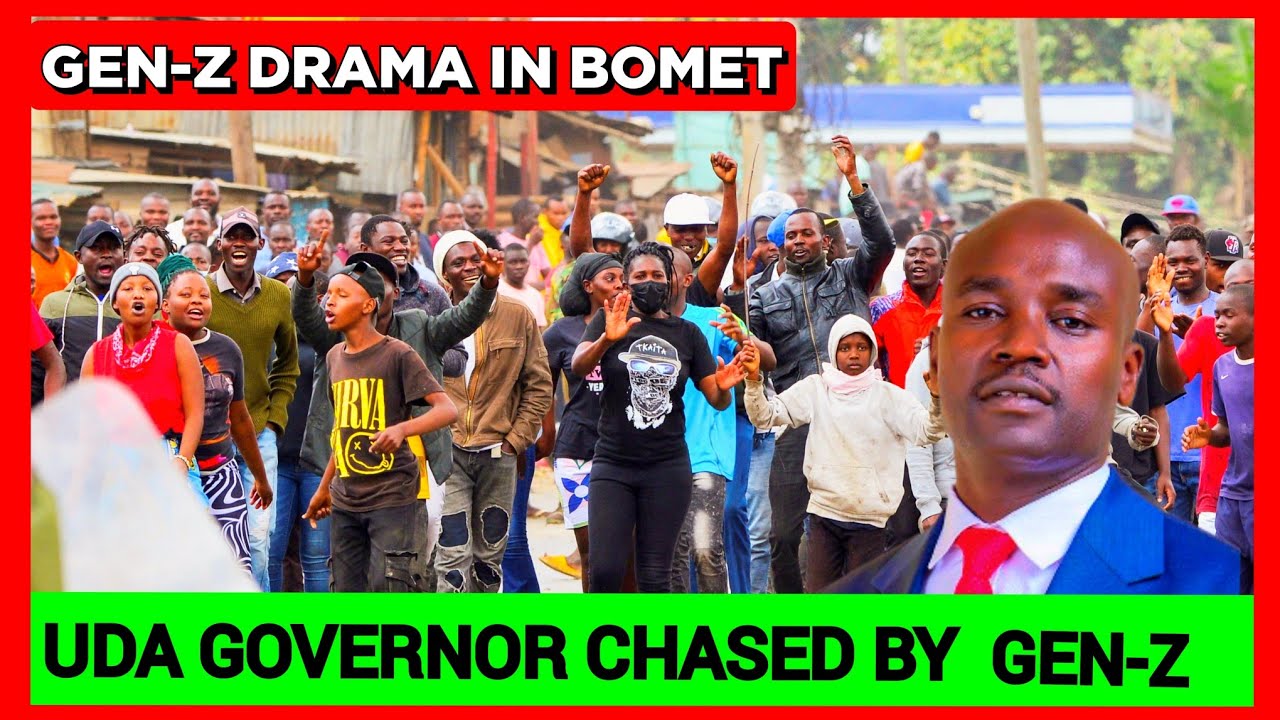 Mwizi! Mwizi! Ruto's Governor Rescued by Police as GEN-Z YOUTHS Storm ...