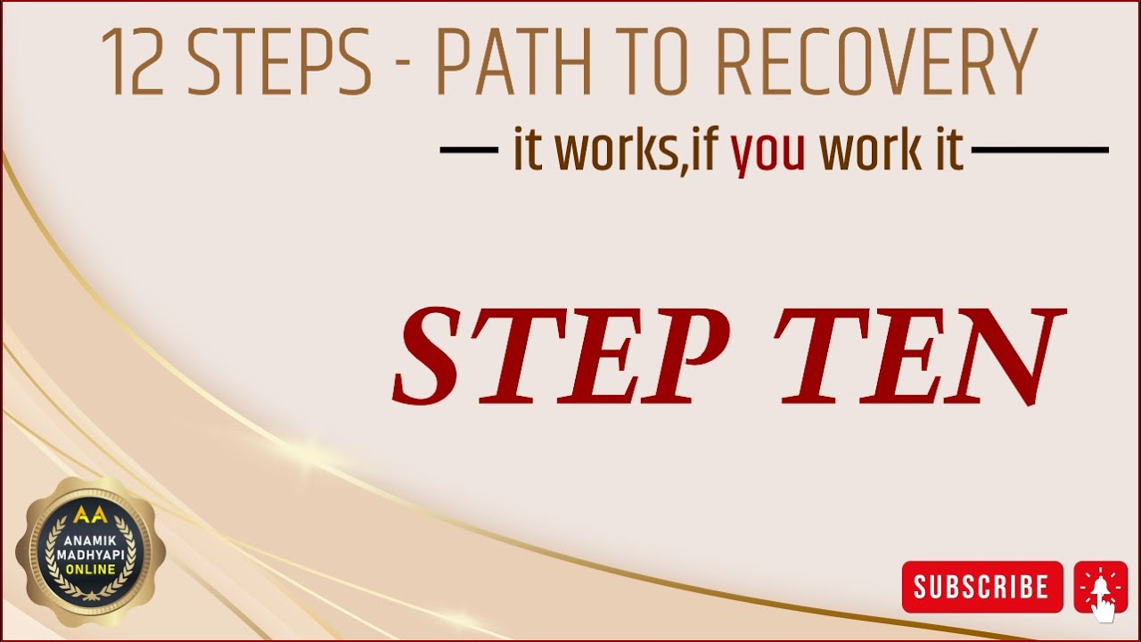 Step Ten SHARING BY GOPI B. ( PUNE ) - YouTube