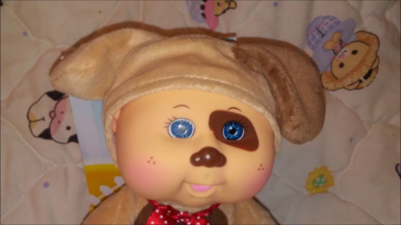 Cabbage Patch Cuties Farm Friends Parker Puppy - YouTube