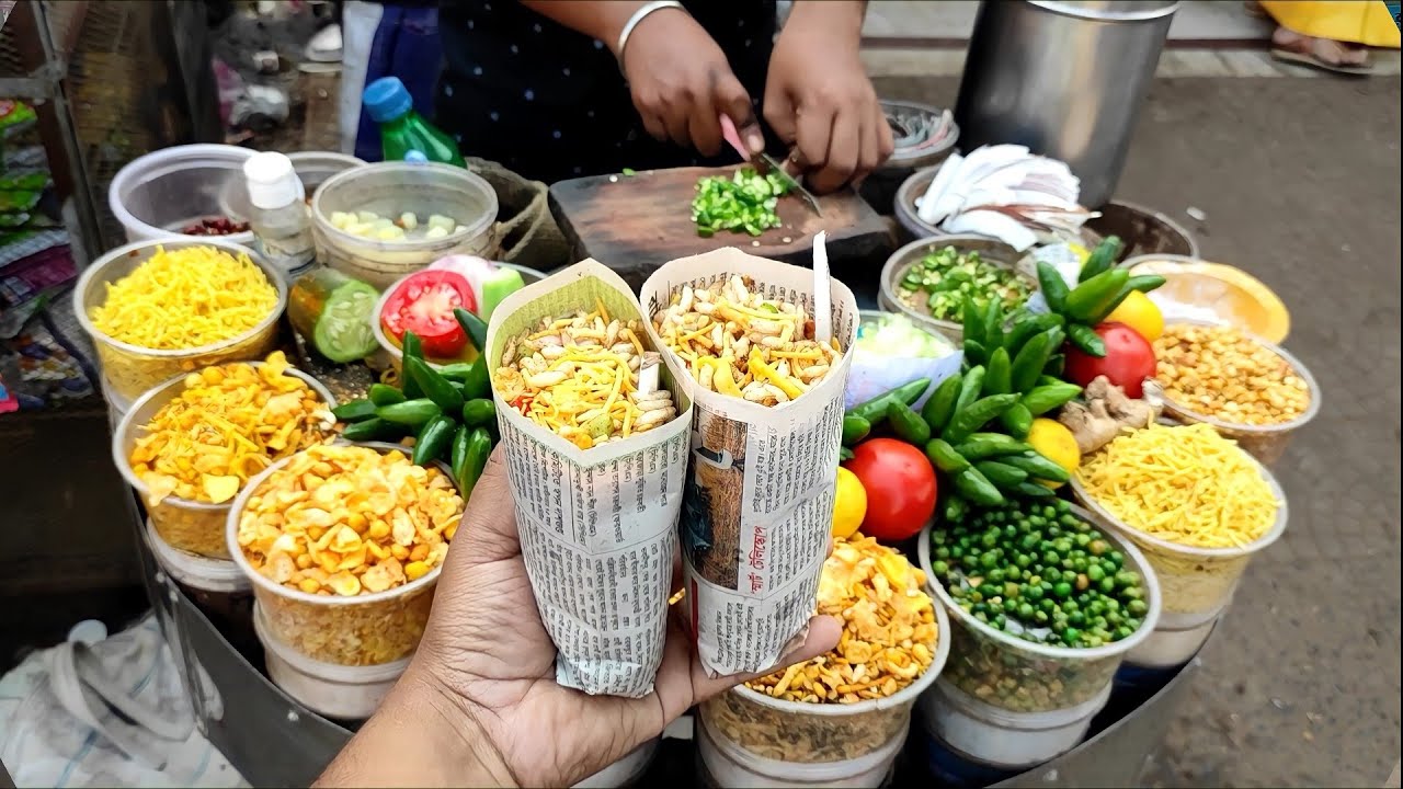 King of Jhal Muri Maker | Best Masala Jhal Muri | Mixture Chaat Masala ...