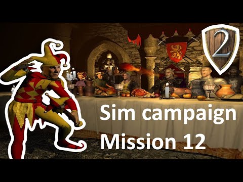 HARDEST MISSION! A Kingly Feast: Mission 12 | Stronghold 2 Sim Campaign ...