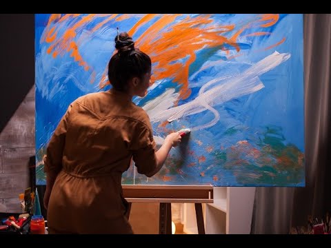 Art Demonstration - Painting my Journey with Multiple Sclerosis by ...
