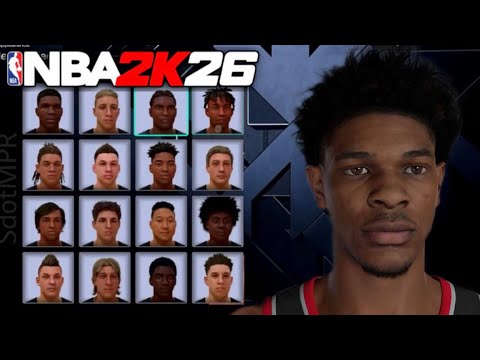 Scoot Henderson Nba 2k26 Face Creation 🔥 Best And Most Realistic Build