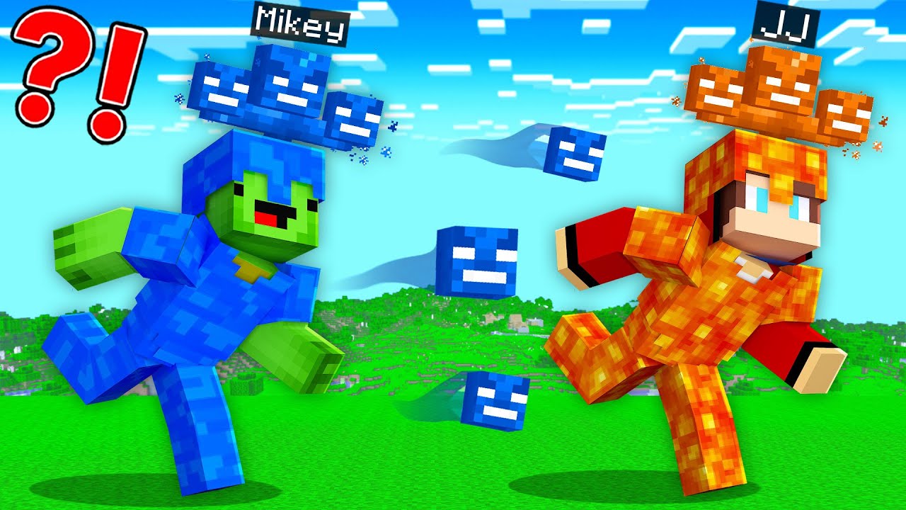 LAVA Wither Storm Armor Speedrunner vs WATER Wither Storm Armor Hunter ...