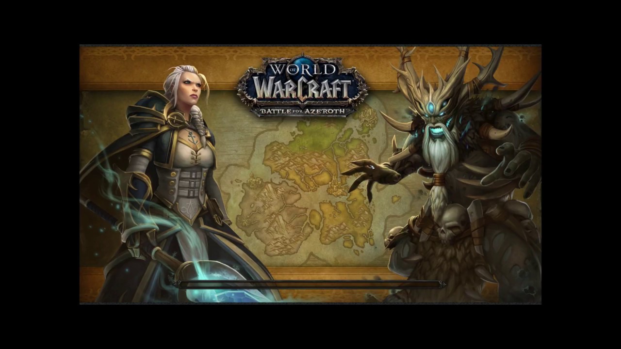 World of Warcraft BFA Beta Alliance Starting Zone - YouTube