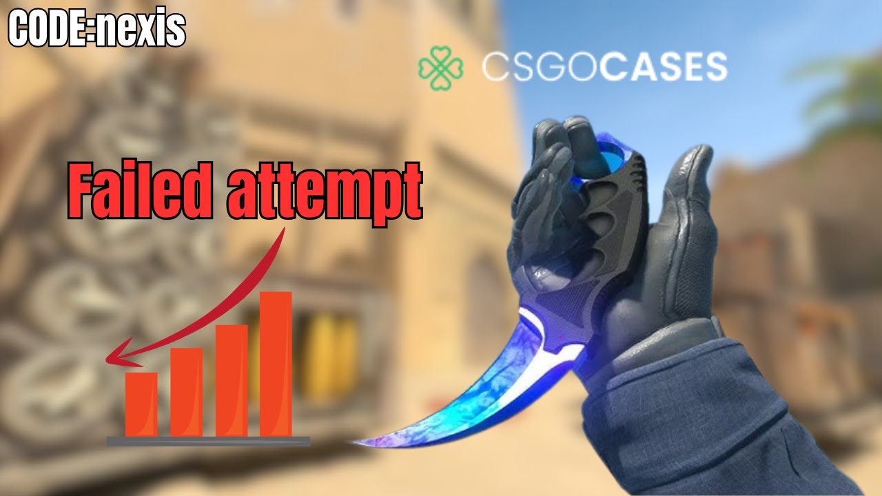 Failed attempt – CSGOCASES PROMO CODE 2025 - YouTube