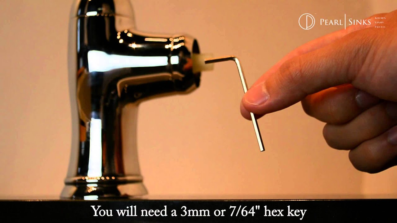 PEARL® Altera™ Kitchen Faucet Handle Repair - YouTube