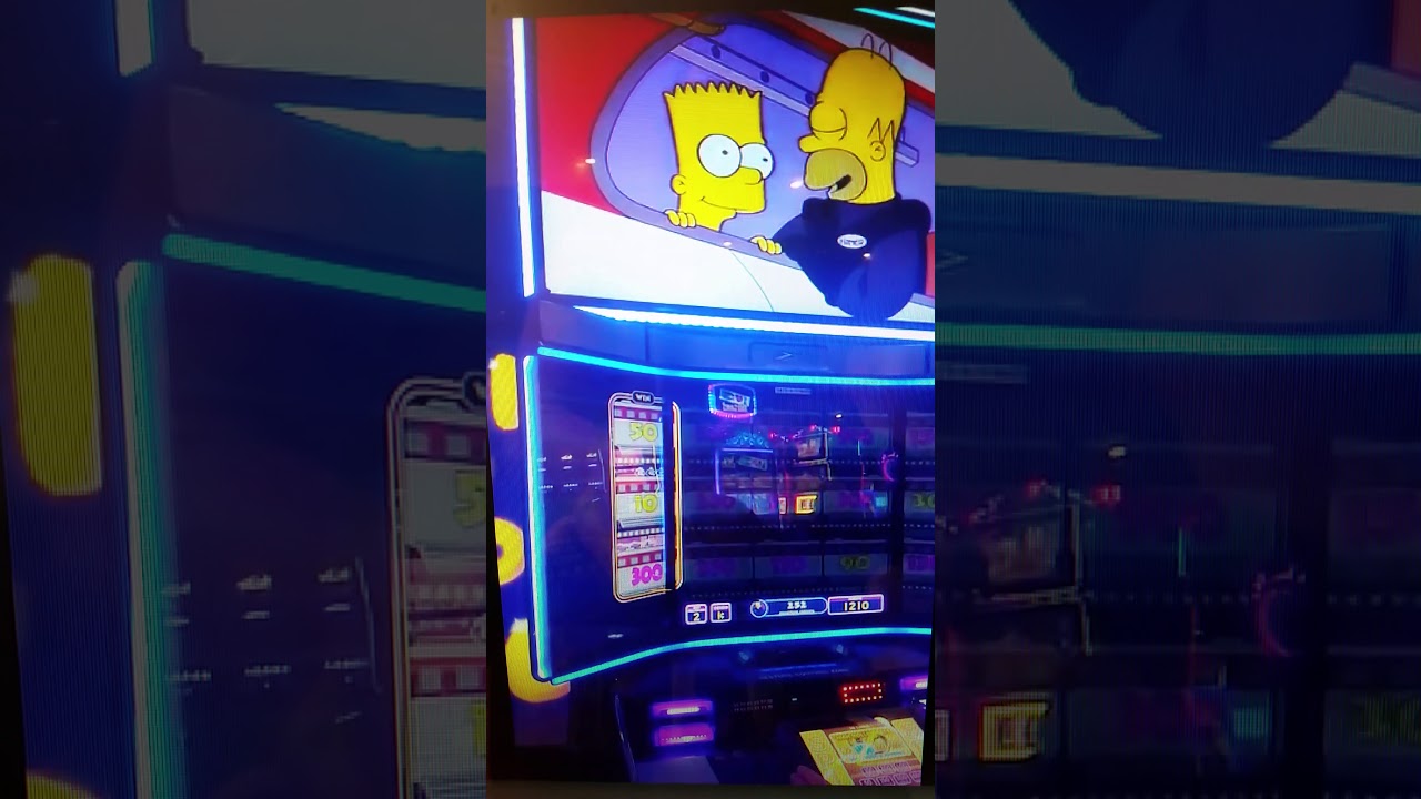 Simpson's slot Bonus Play Blackhawk CO - YouTube