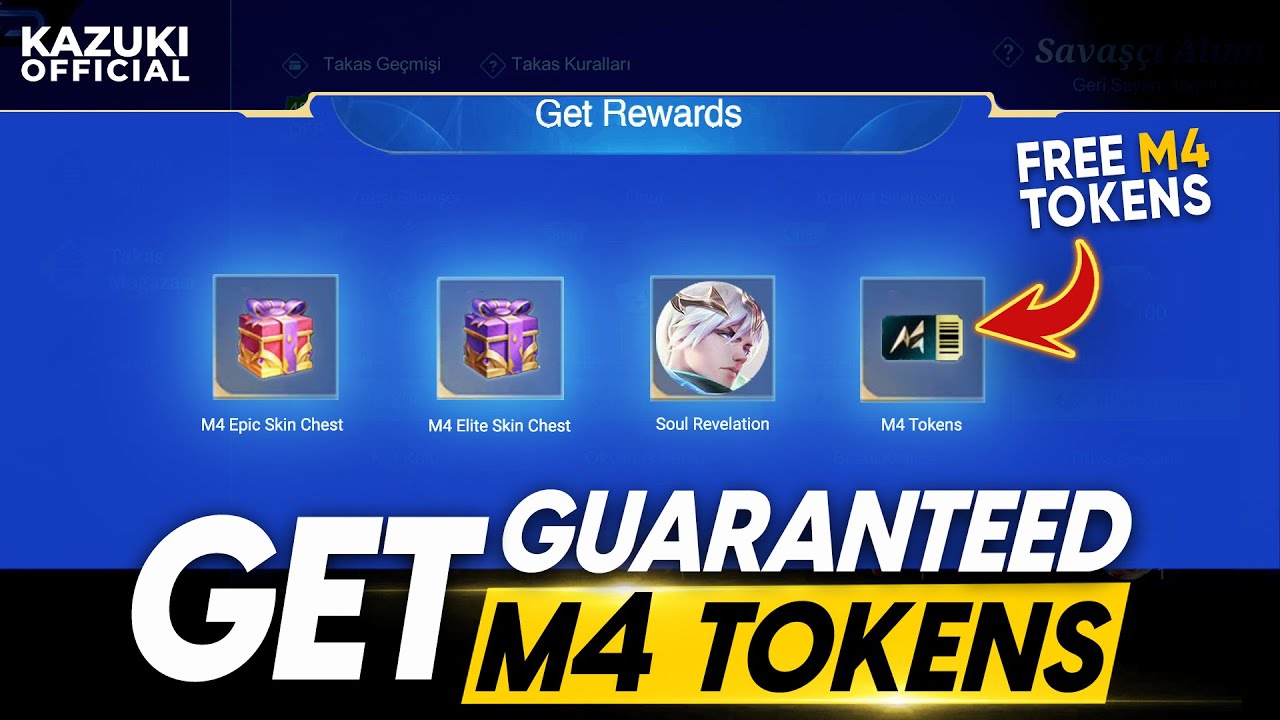 HOW TO GET FREE EPIC SKINS AND MORE M4 TOKENS FOR DRAWS IN THE NEW ...