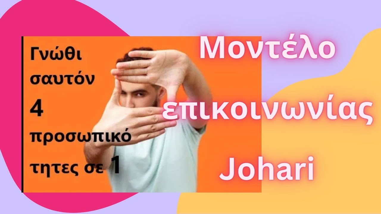 Η θεωρία Παράθυρο Johari |Αυτογνωσία |Μοντέλλο συνειδητών&ασυνείδητων ...