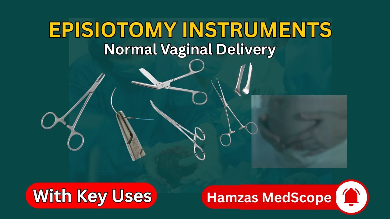 Episiotomy instruments set | Normal Vaginal Delivery Instruments # ...