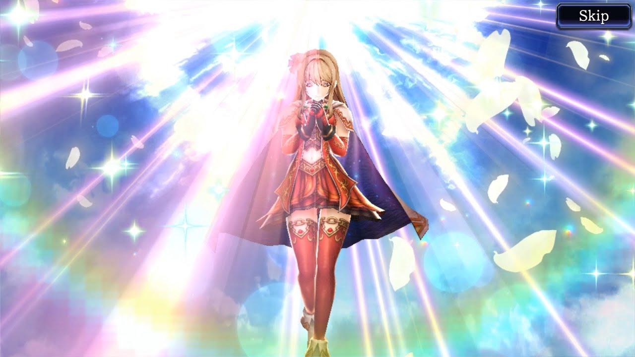 War of the Visions FFBE JP ~Lotus Mage Fina Limit Burst: Judgment Wish ...