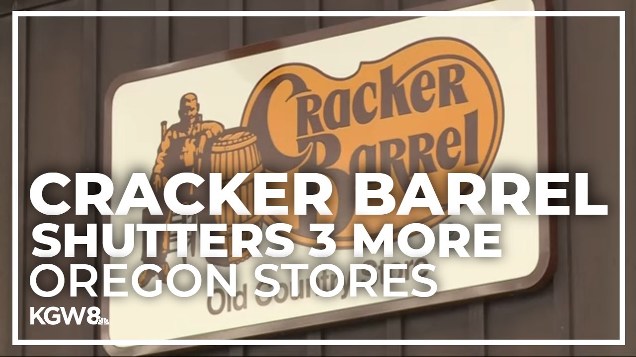 Cracker Barrel to close 3 Oregon locations - YouTube