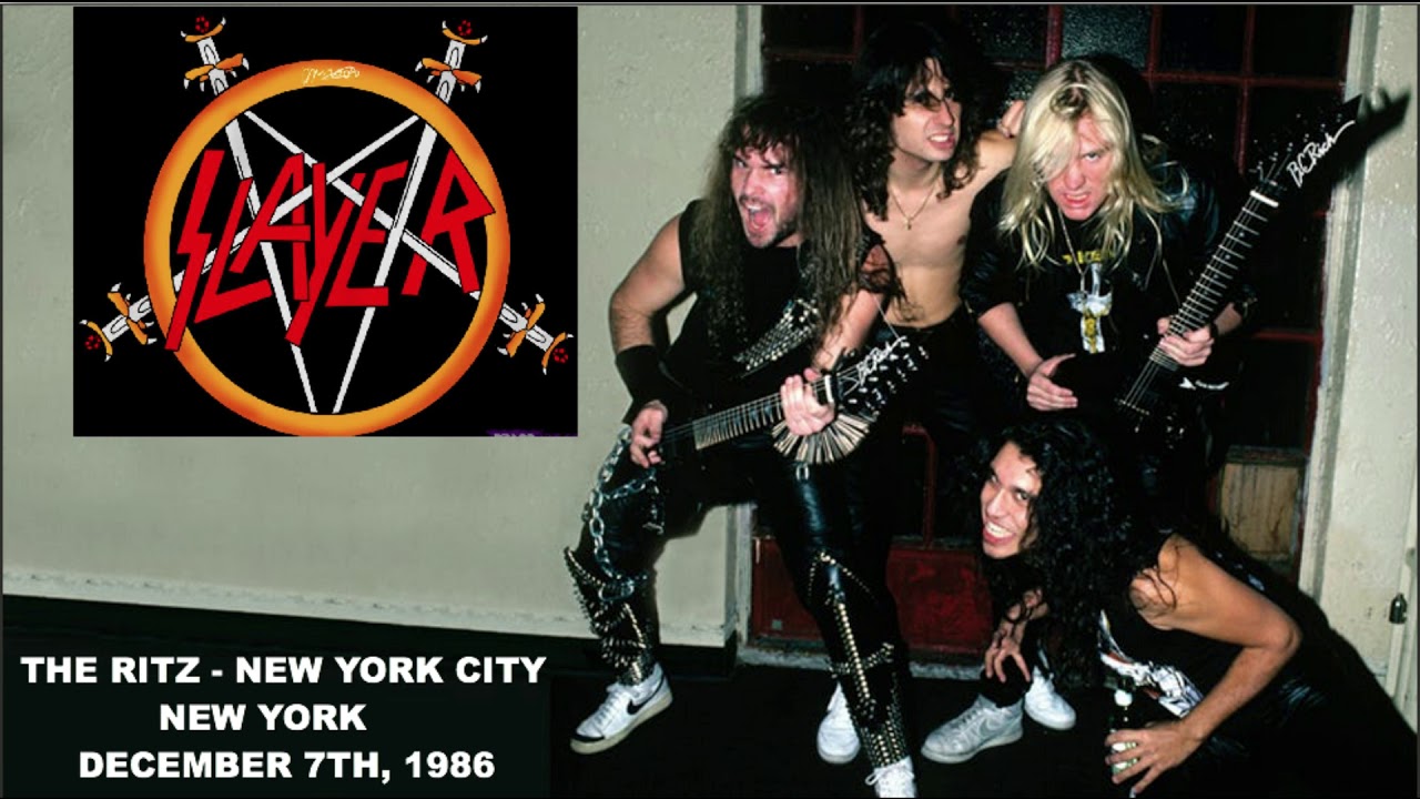 Slayer - The Ritz, New York City, NY Dec 7th, 1986 (AUDIO ONLY) Full ...