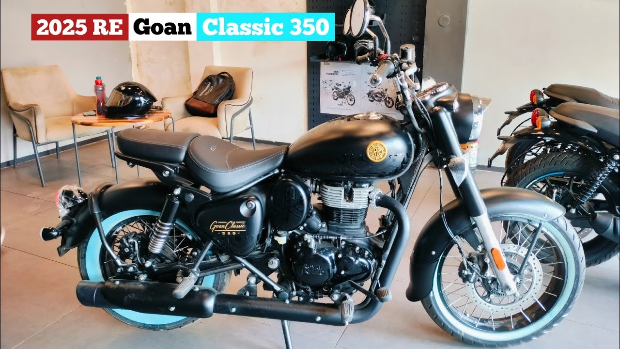 New RE Goan Classic 350 Shack Black 🔥|| Detailed Review ||... - YouTube