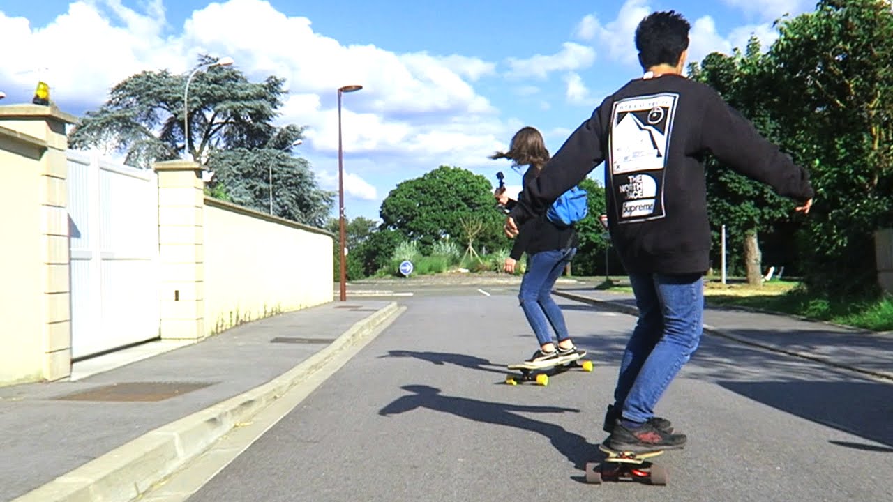 Weekend entre pote chill - EDIT LONGBOARD TRIKE DRIFT - YouTube