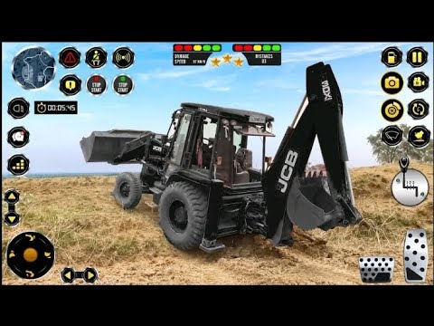JCB Excavator simulator 3d Android Gameplay - YouTube