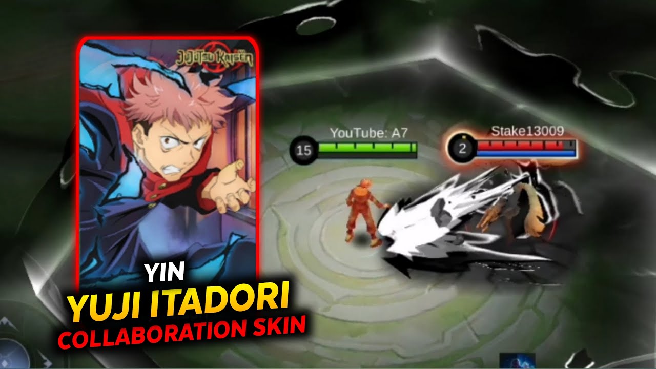 New Yin Skin "Yuji Itadori" | Mobile Legends: Bang Bang X Jujutsu ...
