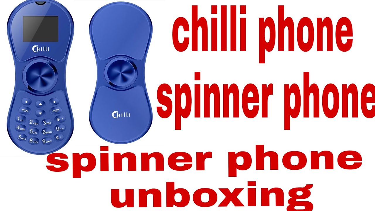 Chilli k188 spinner mobile unboxing - YouTube