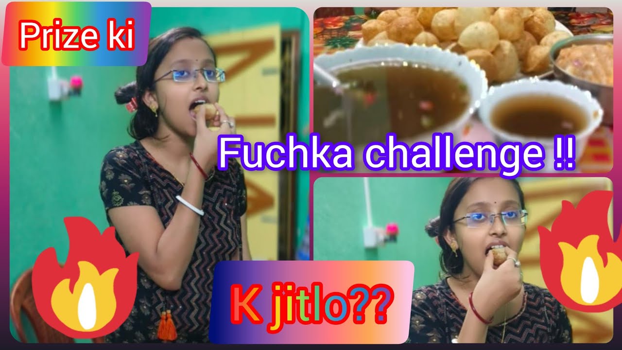 100 fuchka eating challenge // eating show fuchka//Golgappa panipuri ...