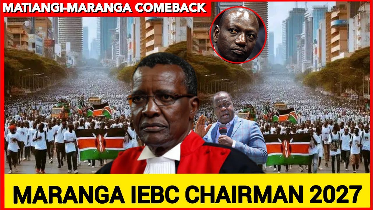 Breaking News! Ruto shocked as GEN-Z picks David Maranga as IEBC ...