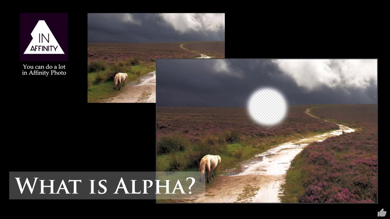 What is Alpha in Affinity Photo? - YouTube