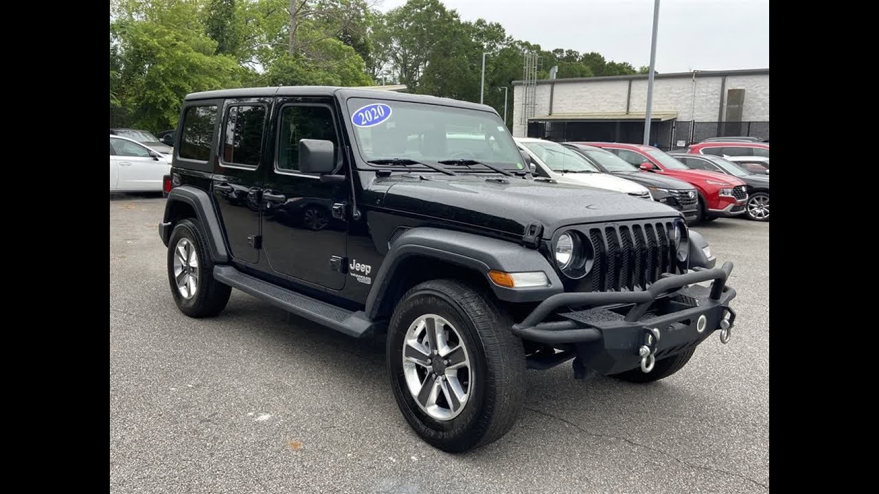 2020 Jeep Wrangler Unlimited Sport S GA Athens, Commerce, Lawrenceville ...