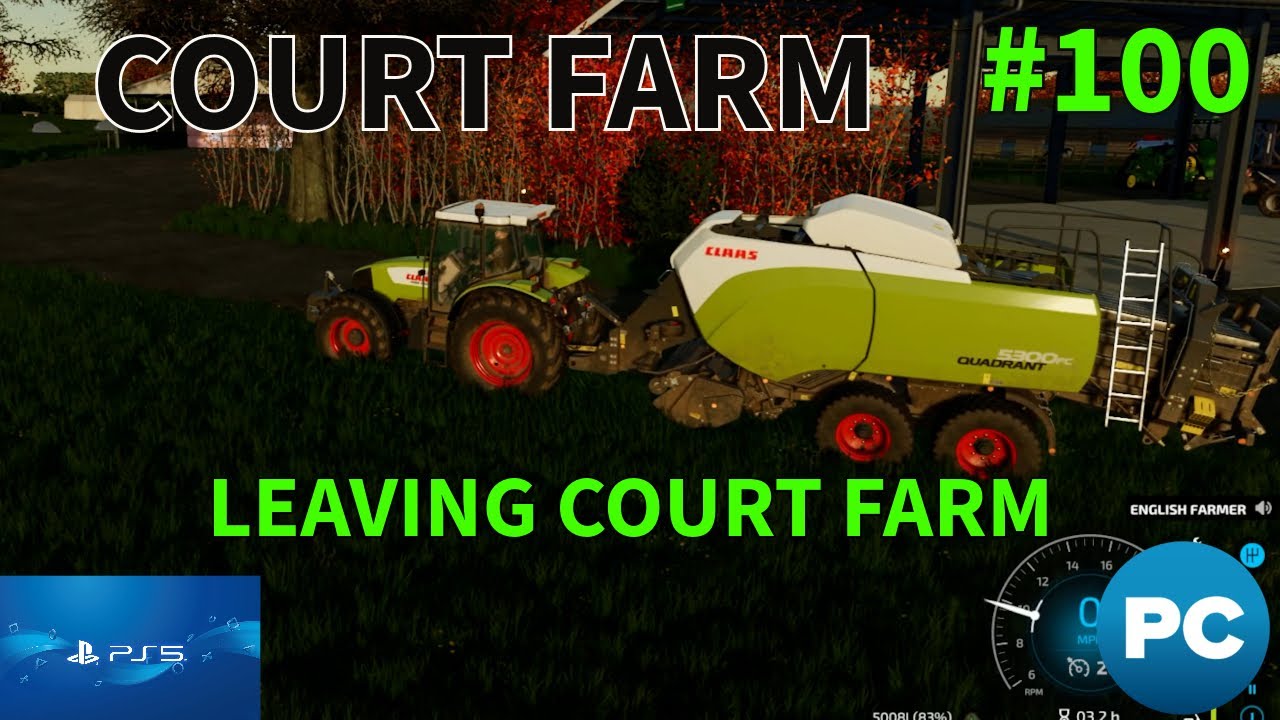 what a sad day leaving court farm| farming simulator 22 - YouTube