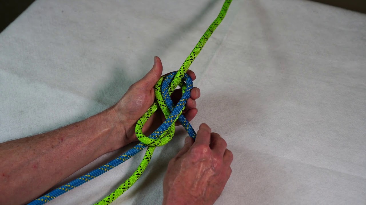 VRT Rope Rescue Manual Chapter 2 - Figure 8 Follow Through - YouTube