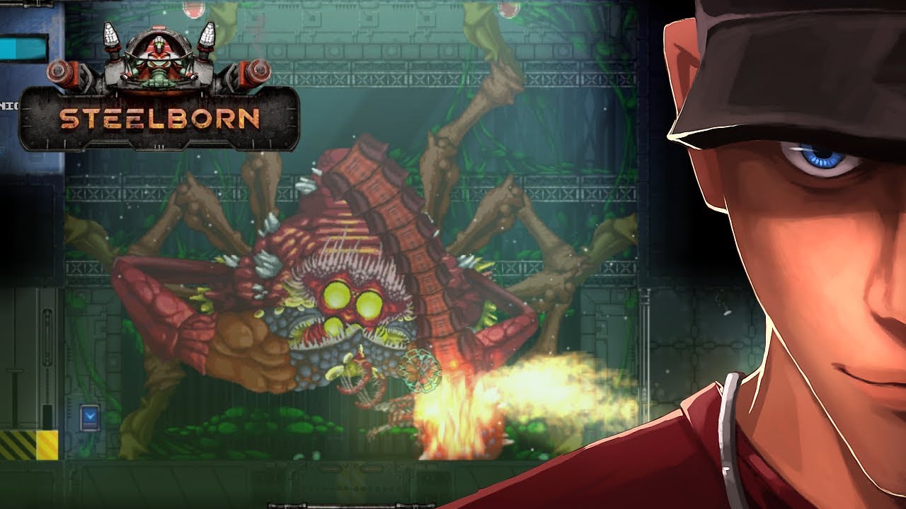 Steelborn The outpost! Jeremy Boss fight! Part 2 | Let's Play Steelborn ...