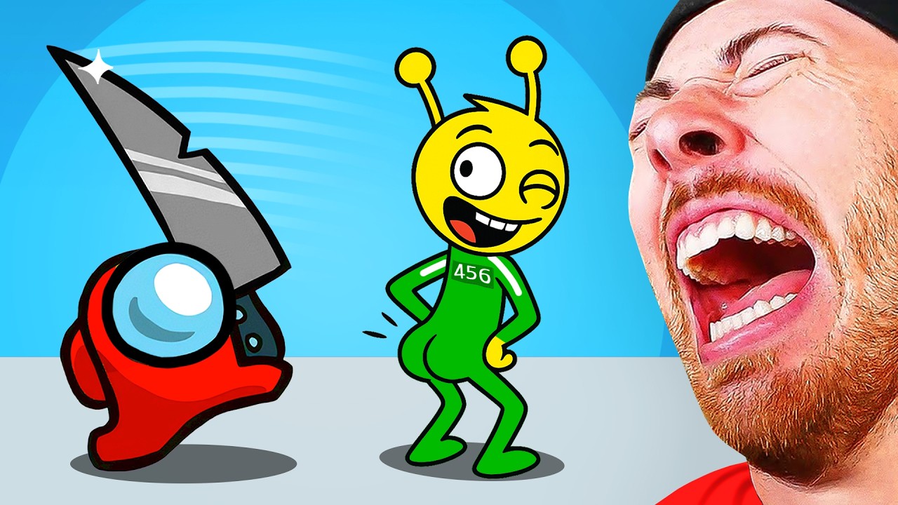 AMONG US Vs Sprunki in Squid game?! (MINI CREWMATE) - YouTube