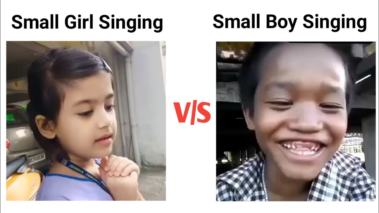 Small Girl Singing VS Small Boy Singing / Funny Memes Videos / Chita ...