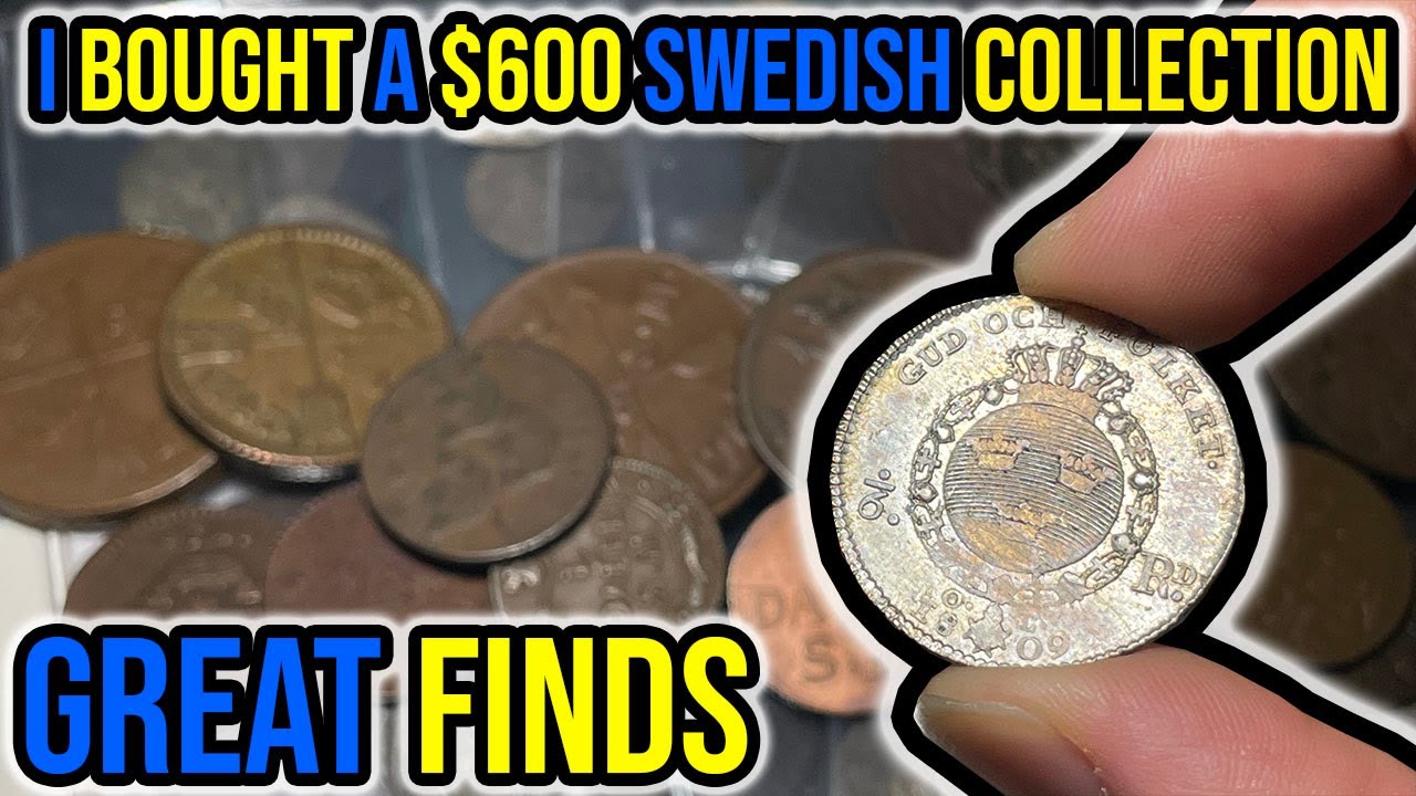 I Spent $600 On A Swedish Coin Collection - Rare Silver & Old Copper ...