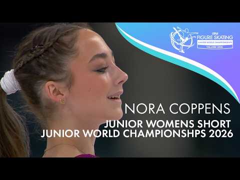 Nora Coppens (SWE) | Junior Women Short | Tallinn 2026 | #worldjfigure ...