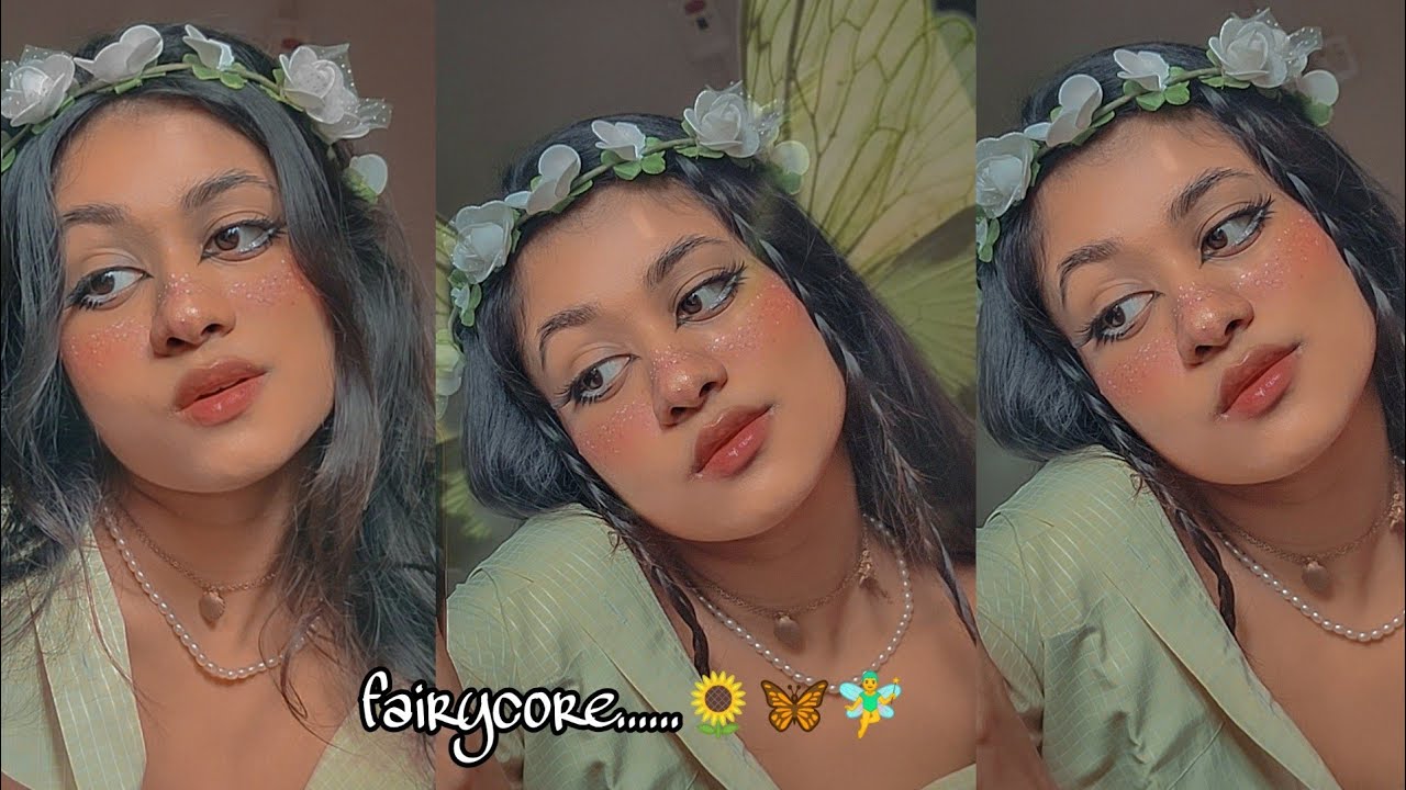 Fairycore Tik Tok makeup tutorial - YouTube