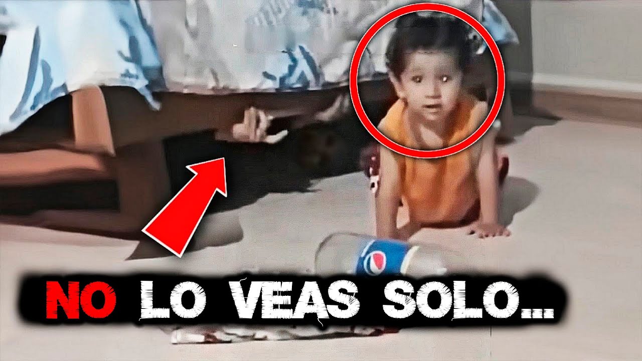 10 VIDEOS de TERROR EXTREMO PARANORMAL que NO PODRAS DORMIR Evidencias ...