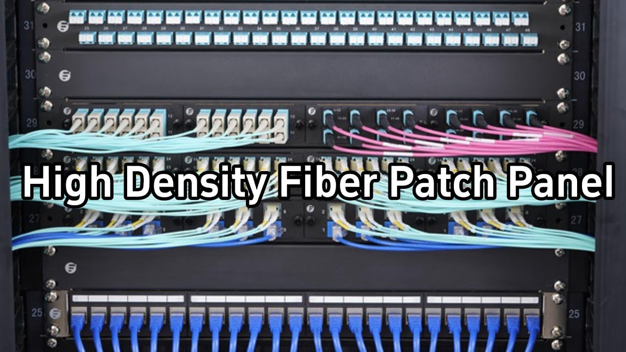 Pre-terminated High-density Fiber Patch Panel - YouTube