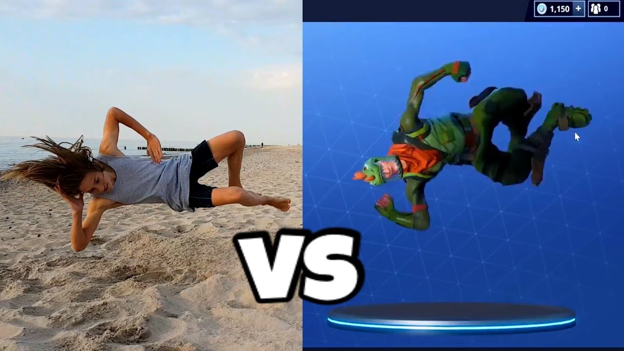 FORTNITE Backflips in Real Life! - YouTube