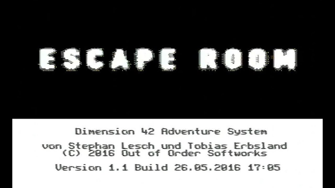 C64: Escape Room - Das Adventure Trailer - YouTube