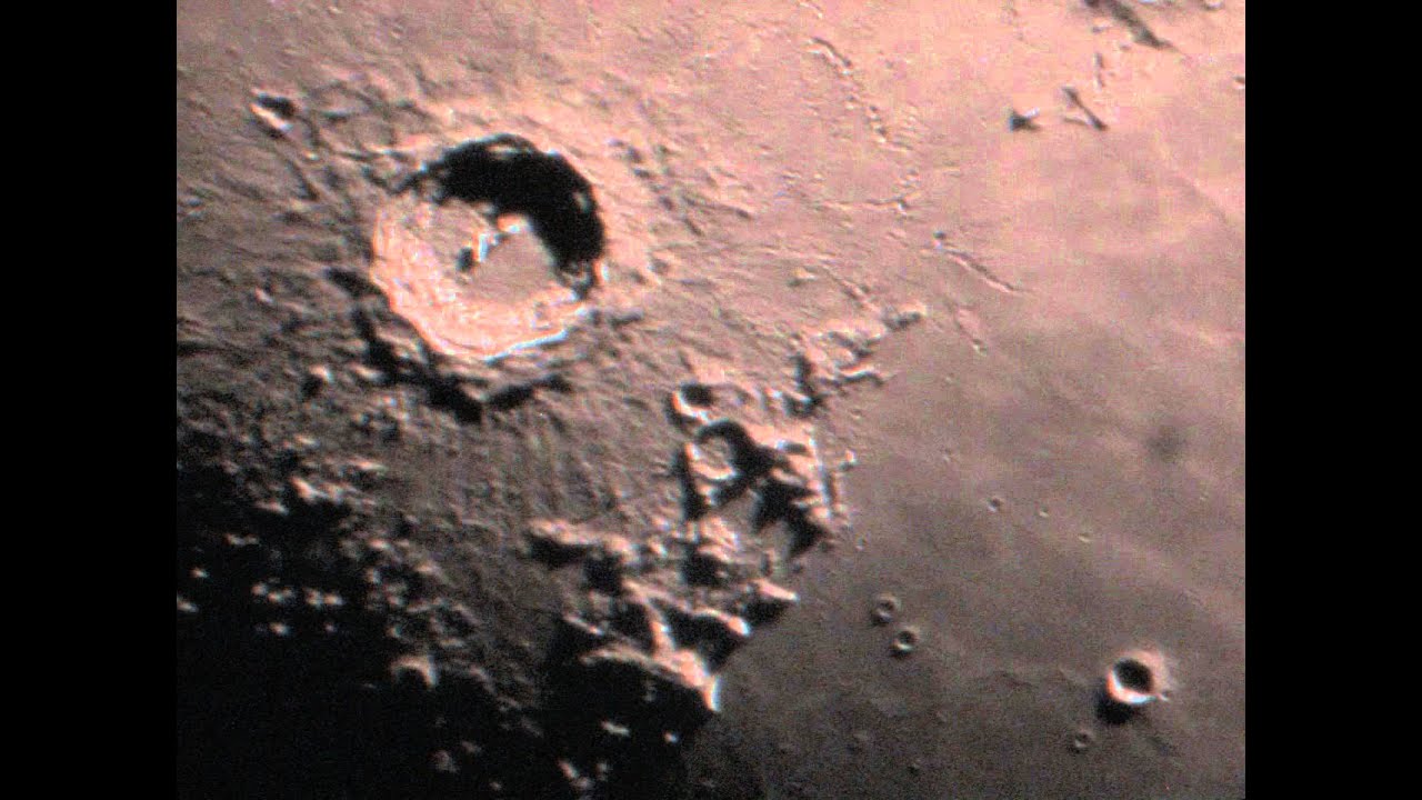 The Moon ESPRIT 150mm Super Triplet from Atlanta July 6th 2014 - YouTube