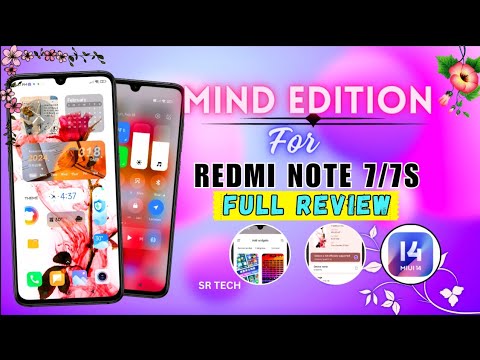 Miui 14 Custom rom Redmi Note 7/7s 🔥MIND EDITION 😍Full Review ️ Miui 14 ...