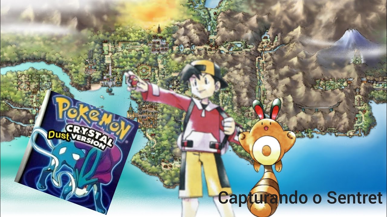 Pokémon Crystal Dust|Capturando o Sentret|#2 - YouTube