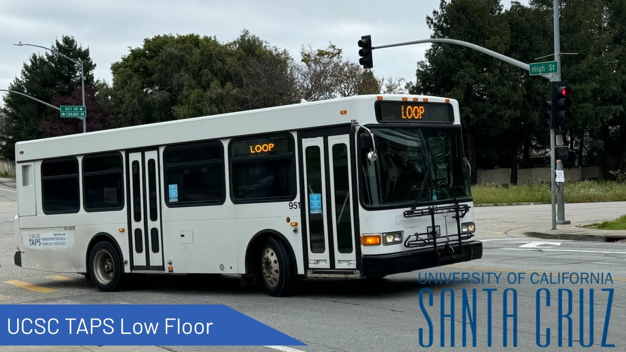 UC Santa Cruz TAPS 2002 Gillig Low Floor 29' #951 on Clockwise Loop ...