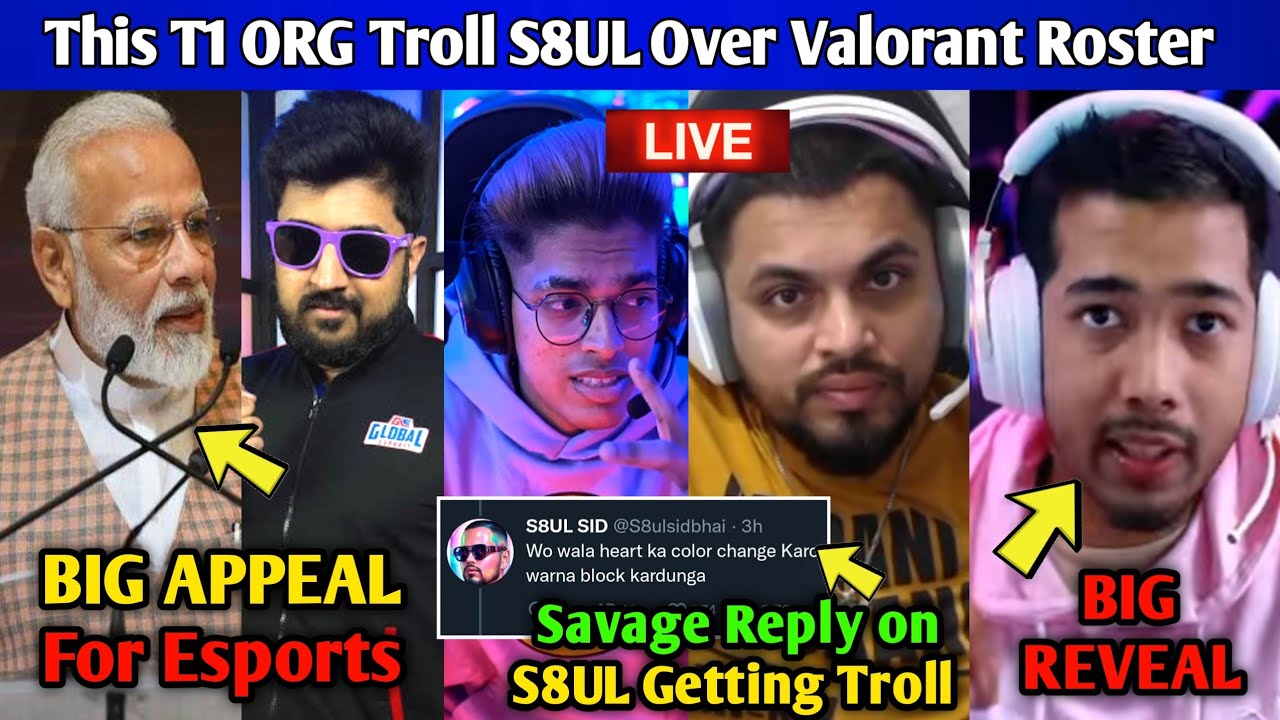 THIS T1 ORG Trolling S8UL - Sid Reply, S8UL Valorant Line-up ...