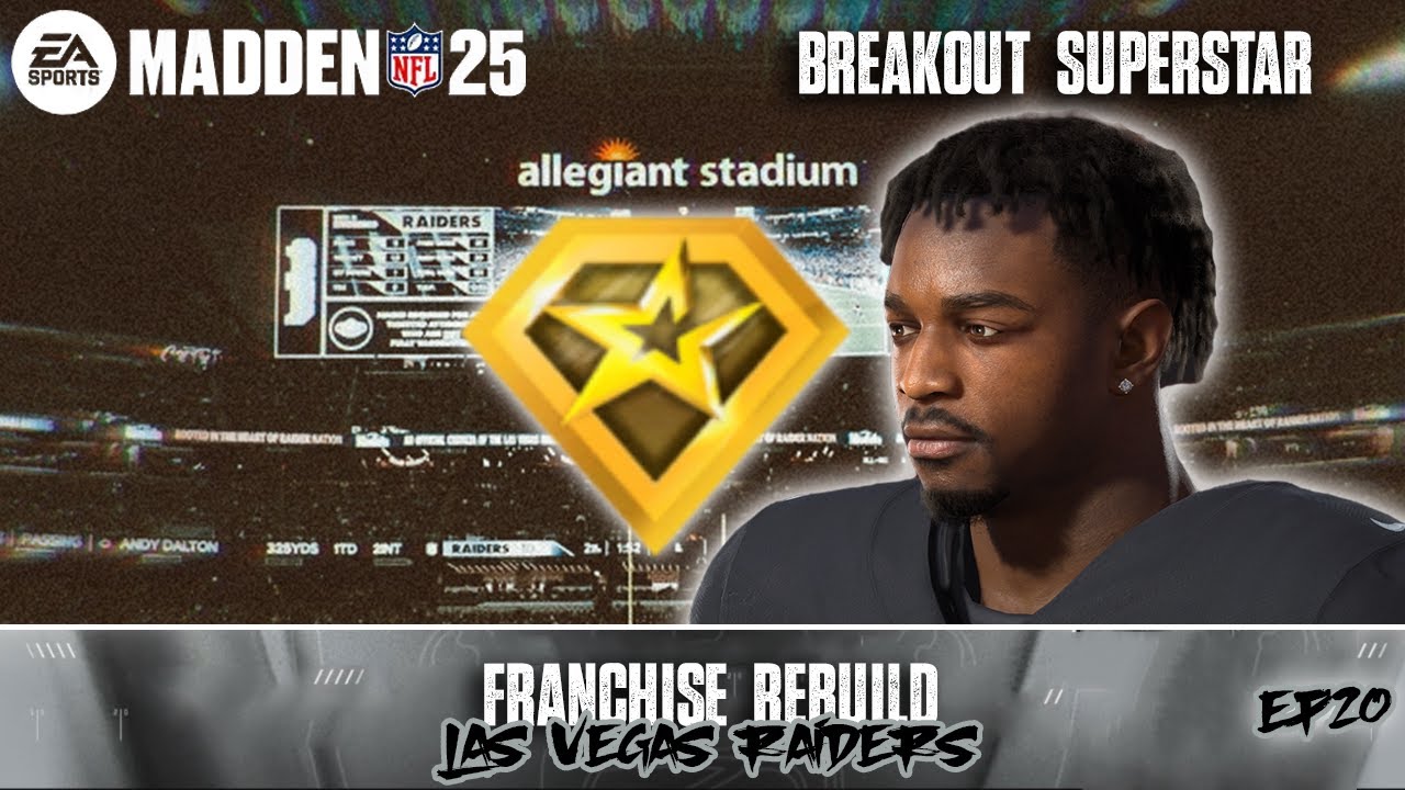 Madden 25 Franchise Rebuild Episode 20 | Breakout Superstar - YouTube