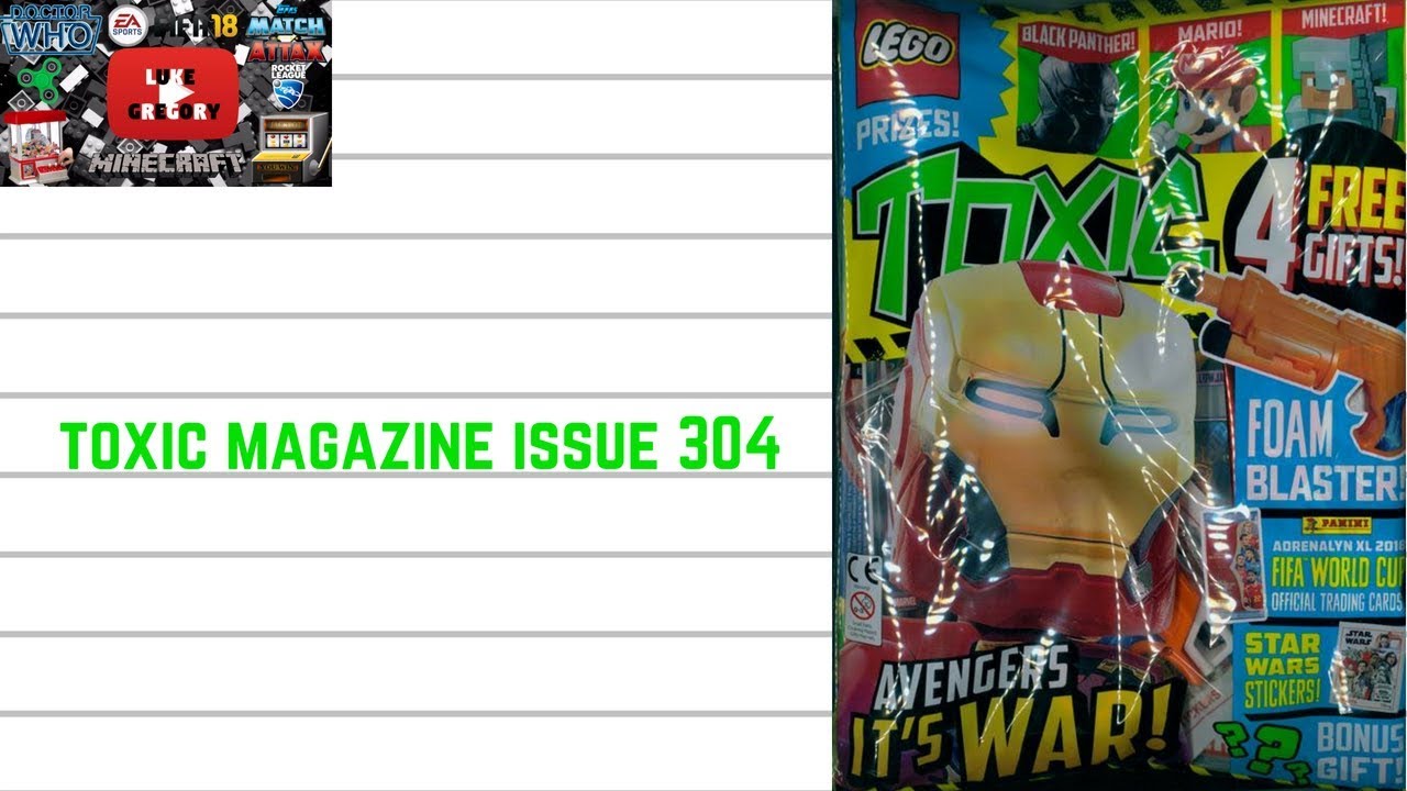 Toxic magazine issue 304 - YouTube